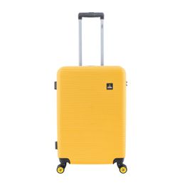 Koffer National Geographic "Abroad" Gr. B/H/T: 46.00 cm x 67.00 cm x 27.00 cm, gelb Koffer Trolleys mit praktischem TSA-Zahlenschloss