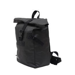 Cityrucksack National Geographic "Waterproof" Gr. B: 26 cm, schwarz Rucksäcke mit wasserdichtem Reißverschluss