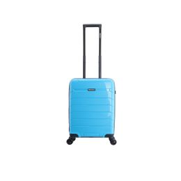 Koffer DISCOVERY "SKYWARD" Gr. B/H/T: 37 cm x 55 cm x 22 cm, blau Koffer Trolleys mit integriertem TSA-Kombinationsschloss