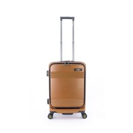 Koffer National Geographic "Lodge" Gr. B/H/T: 38.50 cm x 56.50 cm x 23.00 cm, rosegold (kupfer) Koffer Trolleys mit praktischem TSA-Zahlenschloss