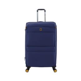 Koffer National Geographic "Passage" Gr. B/H/T: 45.5 cm x 71.00 cm x 22.00 cm, blau Koffer Trolleys Polyester