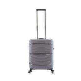 Koffer Saxoline Gr. B/H/T: 21 cm x 54.00 cm x 21 cm, grau (taupe) Koffer Trolleys mit praktischem TSA-Schloss