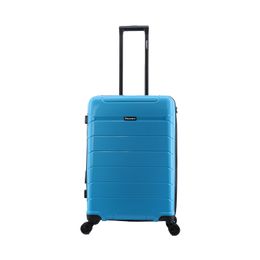 Koffer DISCOVERY "SKYWARD" Gr. B/H/T: 43 cm x 65 cm x 27 cm, blau Koffer Trolleys mit integriertem TSA-Kombinationsschloss