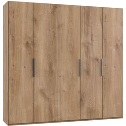 Kleiderschrank wimex "Level by fresh to go" Schränke Gr. B/H/T: 250 cm x 236 cm x 58 cm, 5 St., braun (plankeneichefarben) Kleiderschränke ohne Schubladen