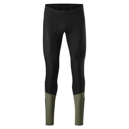 Fahrradhose Gonso "MONTANA HIP 3" Gr. XXXL, Normalgrößen, grün (olivgrün) Herren Hosen Radhose mit Sitzpolster, Tight fit