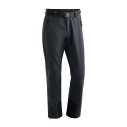 Funktionshose Maier Sports "Tech Pants M" Gr. 26, Kurzgrößen, grau Herren Hosen Wanderhosen Warme Softshellhose, winddicht, elastisch