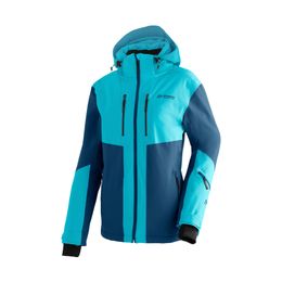 Skijacke Maier Sports "Pinilla" Gr. 38, blau (himmelblau) Damen Jacken atmungsaktive Ski-Jacke, wasserdichte und winddichte Winterjacke