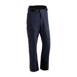 Funktionshose Maier Sports "Liland P3 Pants M" Gr. 52, Normalgrößen, blau (dunkelblau) Herren Hosen Wanderhosen Vielseitige 3-Lagen-Hose für anspruchsvollen Outdoor-Einsatz