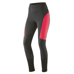 Fahrradhose Gonso "Tartu 2" Gr. 21, Kurzgrößen, pink (neonpink) Damen Hosen lange Softshell Radhose, Radlerhose mit Sitzpolster