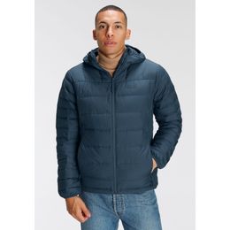 Daunenjacke Jack Wolfskin "STANLEY" Gr. S, blau (graublau) Herren Jacken Wasserabweisend & Winddicht Atmungsaktiv