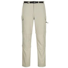 Outdoorhose DEPROC Active "KENTVILLE Full Stretch Double Zip" Gr. XS, Normalgrößen, beige (sand) Herren Hosen auch in Großen Größen erhältlich