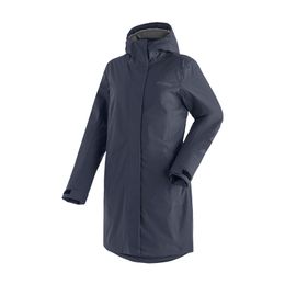 Funktionsjacke Maier Sports "Hannali", Damen, Gr. 38, blau (dunkelblau), 100% Polyester, Jacken, Atmungsaktive, wasserdichte Outdoorjacke mit Wattierung