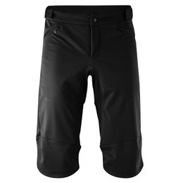 Fahrradhose Gonso "AGNELLO" Gr. XXXL, Normalgrößen, schwarz, Herren, 100% Polyester, Hosen, Radhose mit hohem Wärmeisolationsvermögen - 100% winddicht und atmungsaktiv.