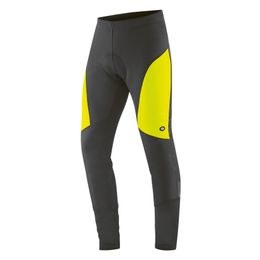 Fahrradhose Gonso "Montana Hip 2" Gr. 6XL, Normalgrößen, gelb (neongelb) Herren Hosen Winddicht, wasserabweisend, hohe Wärmeisolation