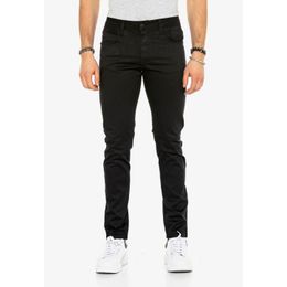 Cipo & Baxx Slim-fit-Jeans CIPO & BAXX Gr. 30, Länge 32, schwarz Herren Jeans mit Slim Fit-Schnitt