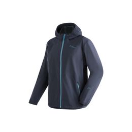 Funktionsjacke Maier Sports "Tind Eco M" Gr. 50, blau (hellblau) Herren Jacken Sportjacken Minimalistische 2,5-Lagen-Jacke für Wanderungen und Touren