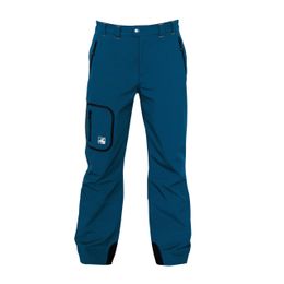 Softshellhose DEPROC Active "STERLING MEN" Gr. XS, Normalgrößen, blau, Herren, 96% Polyester; 4% Elastan mit TPU Membrane, Hosen, auch in Großen Größen erhältlich