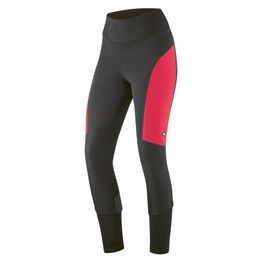 Fahrradhose Gonso "Tartu Raw 2" Gr. 46, Normalgrößen, pink (neonpink) Damen Hosen Winddicht, wasserabweisend, hohe Wärmeisolation