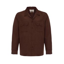 Antioch Button Up Shirt male Brown size L