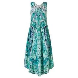 DW-Shop Viskose-Kleid, Druck mint, 48