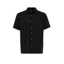 Antioch Button Up Shirt male Black size L