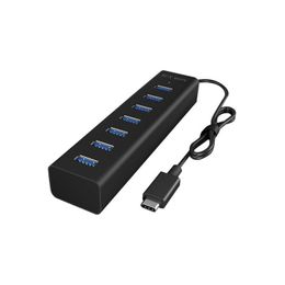 RaidSonic ICY BOX USB-Hubs - 7 - Schwarz