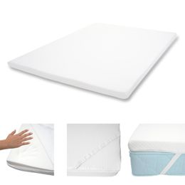 6cm Memoryfoam-Matratzentopper MCW-E63, Topper Matratzenauflage Matratzenschoner ~ 180x200cm Viscoschaum