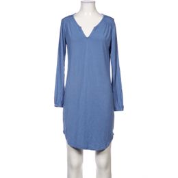 hessnatur Damen Kleid, blau, Gr. 34