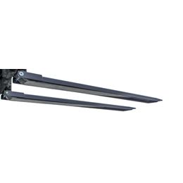 Bauer S&uuml;dlohn Gabelverl&auml;ngerung GO 100/45 (L&auml;nge 1600); lackiert; RAL 7021 Schwarzgrau