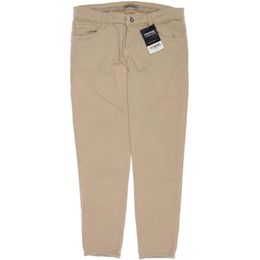 Patrizia Pepe Damen Stoffhose, beige, Gr. 38