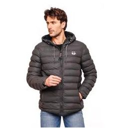 Winterjacke STONE HARBOUR "Zaharoo" Gr. XXL (56), grau (anthrazit) Herren Jacken Wasserdichte, gesteppte Regenjacke für den Winter