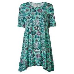 DW-Shop Viskose-Mix-Shirt, Druck mint, 36/38