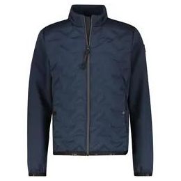 Outdoorjacke Lerros "Lerros Sportliche Hybrid-Jacke" Gr. 6XL, blau (classic navy) Herren Jacken Wasser_Wind