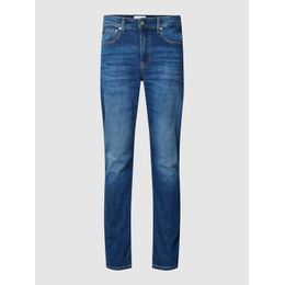 Calvin Klein Jeans Slim Fit Jeans mit Label-Details