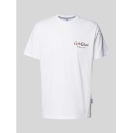 Carlo Colucci T-Shirt mit Label-Print