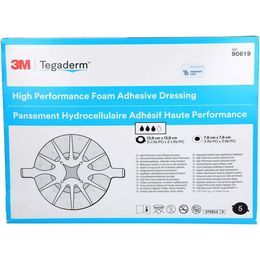 Fresenius Tegaderm Foam Adhesive Fk 13,9 cm rund 90619 5 St