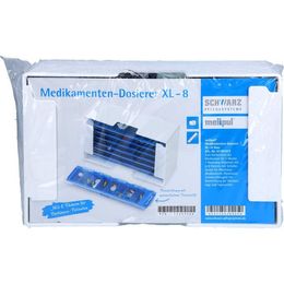 Melipul Mehrweg-Medikamenten-Dosierer XL-8 blau 1 St