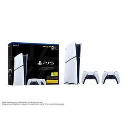 Sony PlayStation 5 Slim Bundle Digital-Edition Spielkonsole weiß