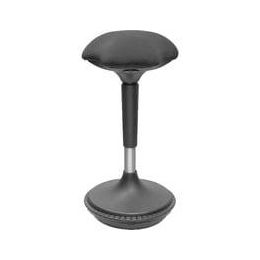 Digitus Ergonomischer B&uuml;ro-Hocker / Stehhilfe DA-90422, Stuhl schwarz, h&ouml;henverstellbar, f&uuml;r mehr Dynamik beim Sitzen / Stehen