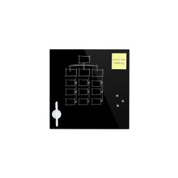 Glas Magnettafel