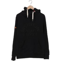 Superdry Herren Kapuzenpullover, schwarz, Gr. 48