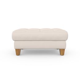 Sit & More Stauraumhocker SIT&MORE "Westham" Hocker Gr. B/H/T: 101 cm x 47 cm x 66 cm, Lu x us-Microfaser ALTARA NUBUCK, ohne Federkern-mit Stauraum, beige (creme) Hocker mit Stauraum wahlewise mitohne Federkern