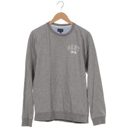 Gant Herren Sweatshirt, grau, Gr. 52