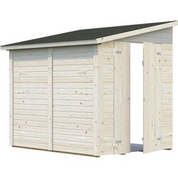 Gerätehaus Palmako "Mia" Gerätehäuser beige (natur) Geräteschuppen natur