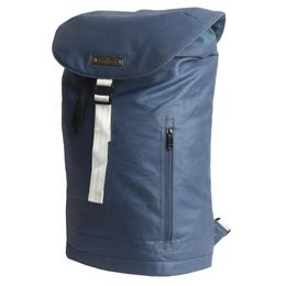 Laptoprucksack MARGELISCH "Bandir 2" Gr. B/H/T: 29 cm x 42 cm x 16 cm, blau (darkblue) Rucksäcke aus BSCI zertifizierter Produktion