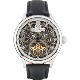 Automatikuhr Carl von Zeyten "St. Georgen" Armbanduhren schwarz Herren Armbanduhr, mechanische Uhr, Herrenuhr, Made in Germany