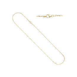 Goldkette Jobo Halsketten Gr. Gelbgold 333, Länge: 45 cm, goldfarben (gelbgold 333) Damen Goldketten 333 Gold 45 cm 1,3 mm