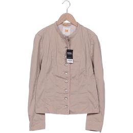 BOSS Orange Damen Jacke, beige, Gr. 38