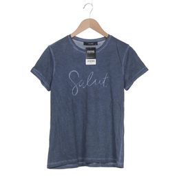 Hallhuber Damen T-Shirt, marineblau, Gr. 38