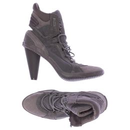 Diesel Damen Stiefelette, grau, Gr. 40